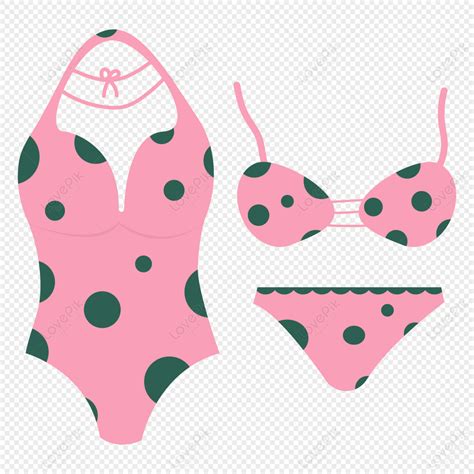 수영복 Png 일러스트 무료 다운로드 Lovepik