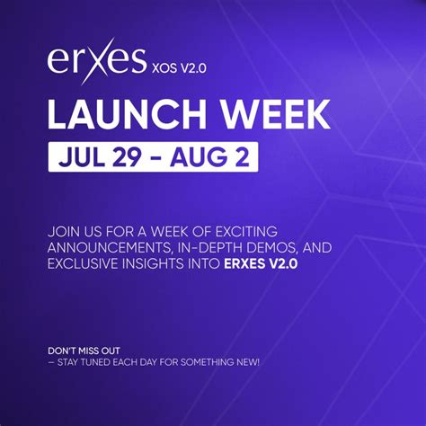 Join Erxes Xos V20 Launch Week Erxes Inc Posted On The Topic Linkedin