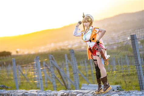 Cosplay Rioko凉凉子 大凤 海滨的白日美梦 Okamimyid