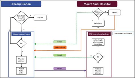 Workflow Diagram For Glass Slide Consultation Download Scientific Diagram