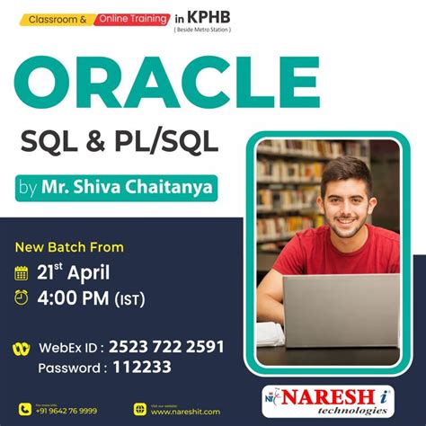 Oracle Sql Plsql Course Database Datascience Technologyeducation Naresh I Technologies