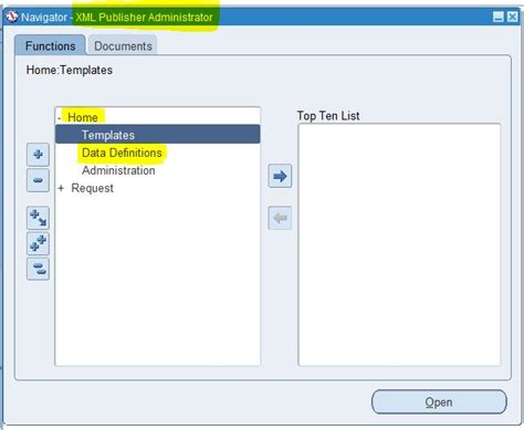 Oracle Applications Blog Xml Publisher Report Using Data Template In