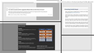 The Future Of Linux Distros In The Cloud Ppt