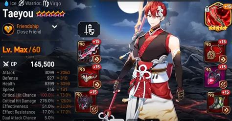 Epic Seven Taeyou Build 2023 Skill Equipment And Artifacts Zathong
