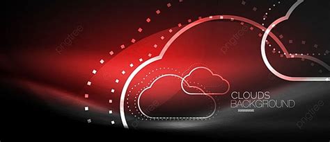 Vector Cloud Computing Network Symbol Background Graphic Vector Button Background Image For