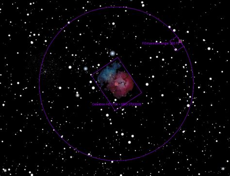 Theskyx Fov Indicator With A Moag Astronomy Software And Computers Cloudy Nights