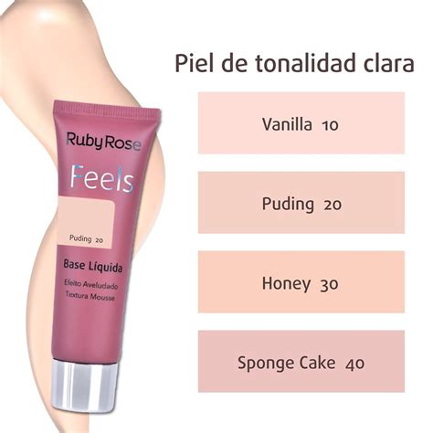 Base Liquida Ruby Rose Feels So Beauty