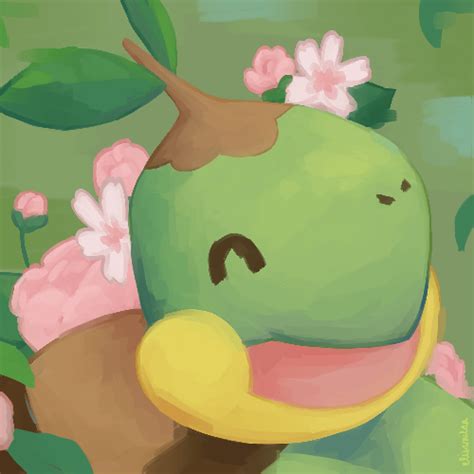 Turtwig Fanart ♡ Look At My Happy Boooi ଘ੭ˊᵕˋ੭ ੈ ‧₊ Rpokemon
