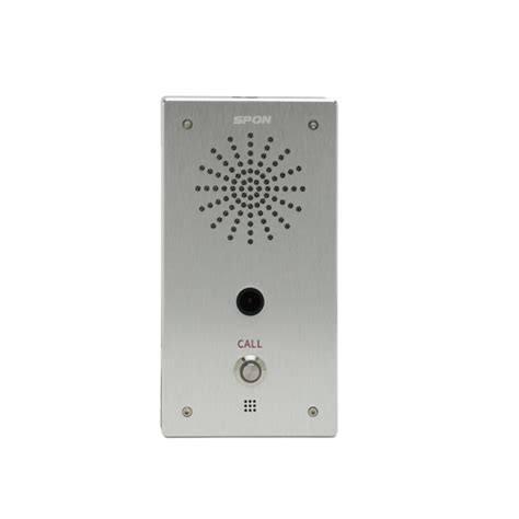 IP POE Video Inercom Panel For IP Intercom System SPON