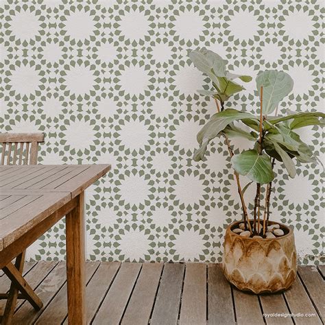 Moroccan Patterns Stencils