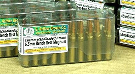 Custom Loaded 6 5mm Brm Cartridges 140gr 20
