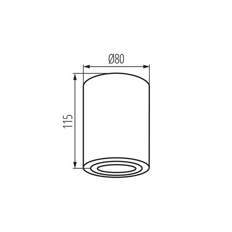 Kanlux Oprawa punktowa BORD XS max W biała kupuj w OBI