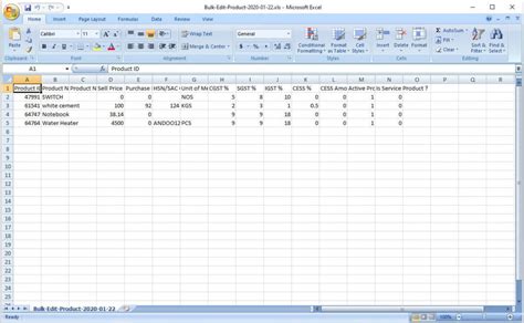 How To Bulk Edit Products 100 Free Gst Billing Software For Every