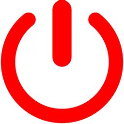Shutdown Icon Transparent Shutdown PNG Images Vector FreeIconsPNG