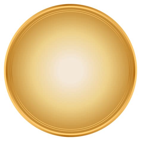Golden Circle Frame With Gold Award Ribbon Icon Anniversary Badge