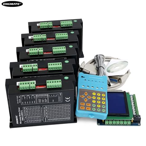 Upgraded 5 Axis Cnc Kit Professional Board And Ema2 080d72 Microstep