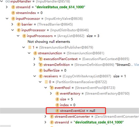 【nullpointerexception】streameventpool Streameventlist Is Null · Issue