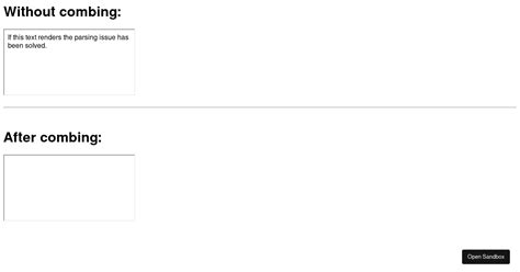 Email Comb Reproduction Codesandbox