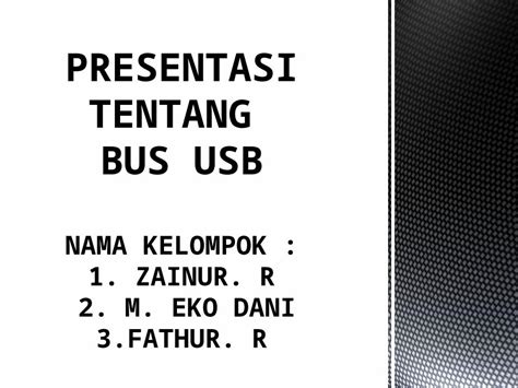 Pptx Jenis Universal Serial Bus Dokumentips