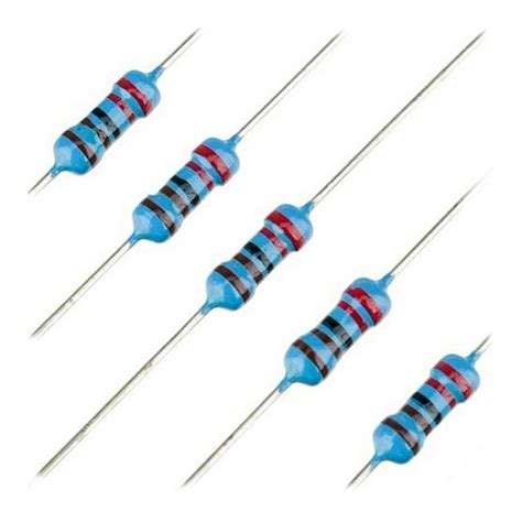Resistencia de película metálica 1 499K 1 4W Tecnoteca