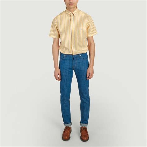 Sale Super Guy Oceans Edge Selvedge Jeans Blue Naked And Famous At