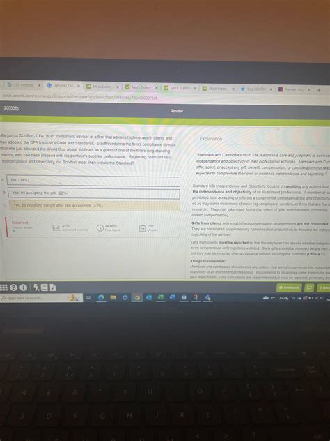 Cfa Level 1 Ethics What Am I Missing Here R Cfa