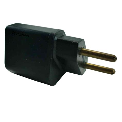 Adaptador de Tomadas Universal 10A ampéres 2 e 3 pinos e pino chato