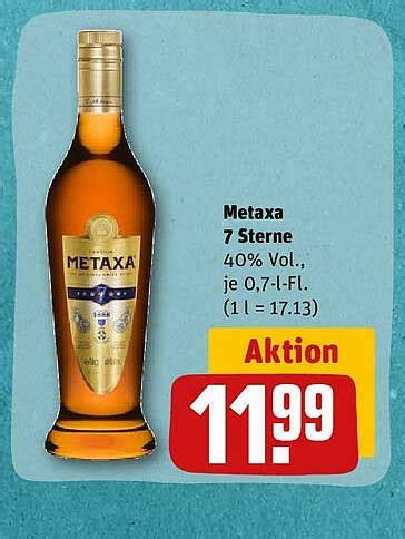 Metaxa 7 Sterne Angebot bei REWE - 1Prospekte.de