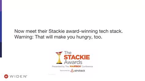 Designing A Data Strategy A Look Inside Sargento S Stackie Award