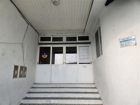 동광초등학교 양개 자동문 시공 전 후 주제일자동문 포트폴리오