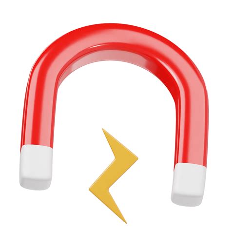 Magnet Icon 3d Render Illustration 46487037 PNG
