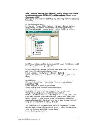 Tutorial Auto Cad Land Dev 2i PDF