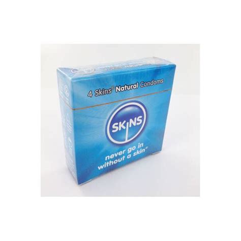 CADEAUX COQUIN Préservatifs Skins x4