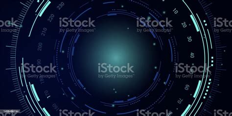 기술 디자인 웹 사이트 또는 앱 디자인 벽지 배너 프리젠 테이션 Ui에 대 한 벡터 그림입니다 원형 프레임 추상 그라데이션