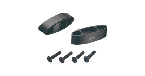Vision Armrest Stack Spacers 127 Mm Kit Schwarz
