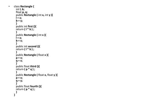 Ppt Constructor Overloading Powerpoint Presentation Free Download