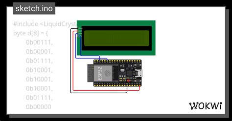 Lcd Tv Wokwi Esp32 Stm32 Arduino Simulator