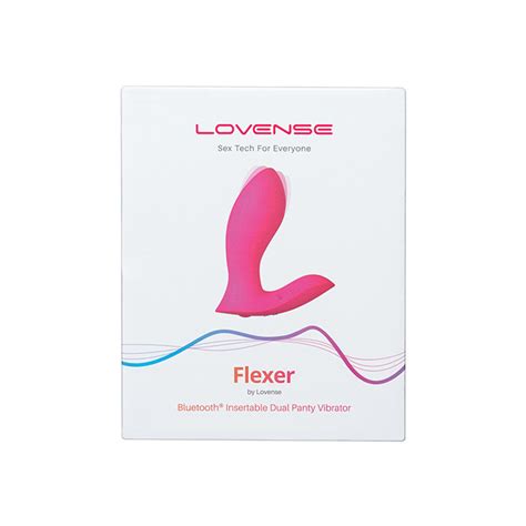 Lovense Flexer Insertable Dual Panty Vibrator