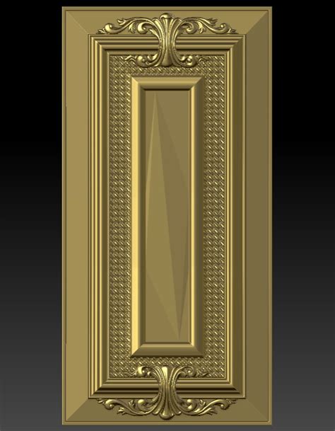 Door Frame Pattern 3d Model Vector Files