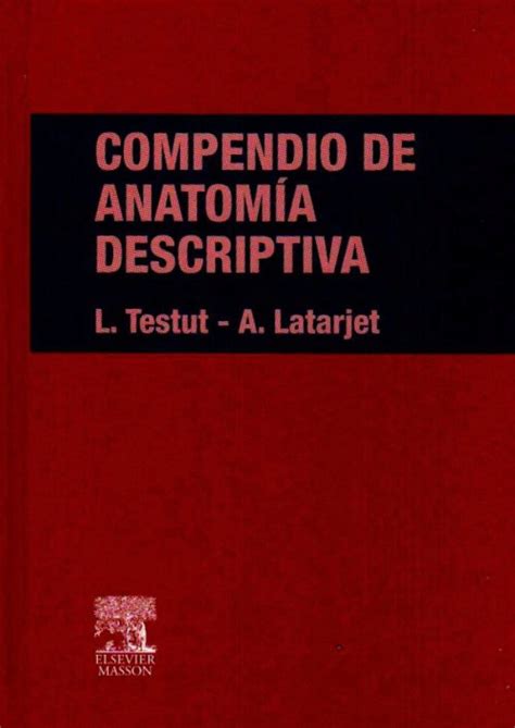 Testut Compendio de Anatomía Descriptiva en LALEO