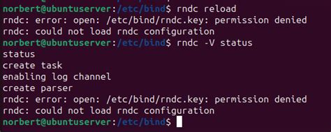 Server Etc Bind Rndc Key Permission Denied Ask Ubuntu