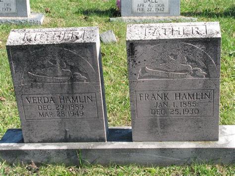 Benjamin Franklin Frank” Hamlin 1885 1930 Find A Grave Memorial