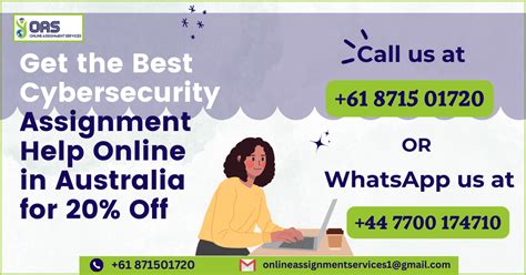Cybersecurity Assignment Help Online In Australia By Oas Online