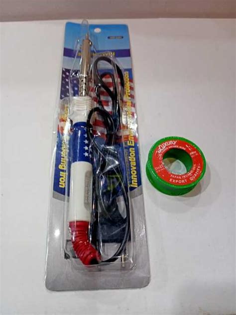 Set Solder Listrik Watt Dan Timah Solder Listrik Timah Solder
