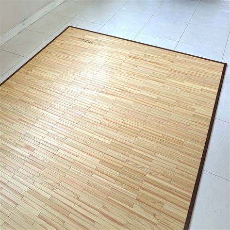 편백원목카페트180x240cm 국내제작 편백원목으로 만든 은은한 목향의 사계절