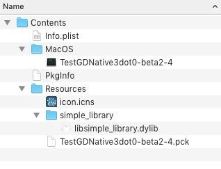 Exported Project Linked Against Gdnative Failed To Run Issue Godotengine Godot Github