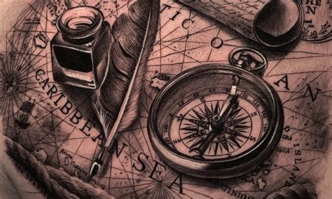 30 Best Compass Tattoo Ideas You Should Check