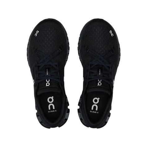 On Womens Cloud X4 Black Eclipse On Point Athlete