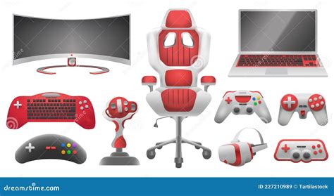 Joystick Controllers Gadget And Accessory For Video Game Virtual Reality Glasses Monitor