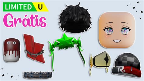 Itens Limiteds Gratis Hoje No Roblox Youtube